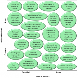 What Kind of Feedback do you Need? – Thesislink