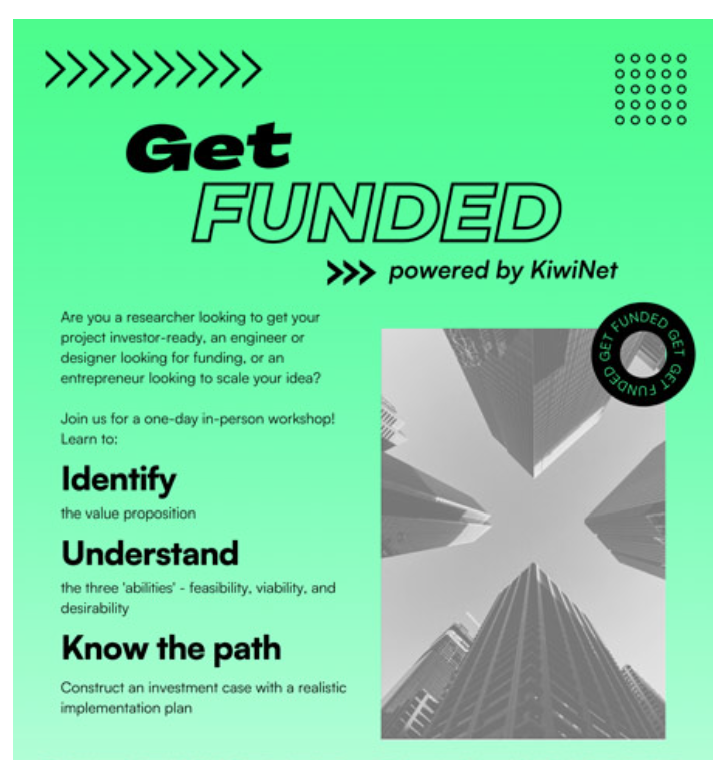 GetFUNDED Workshop Open to Innovative Postgrads – Thesislink